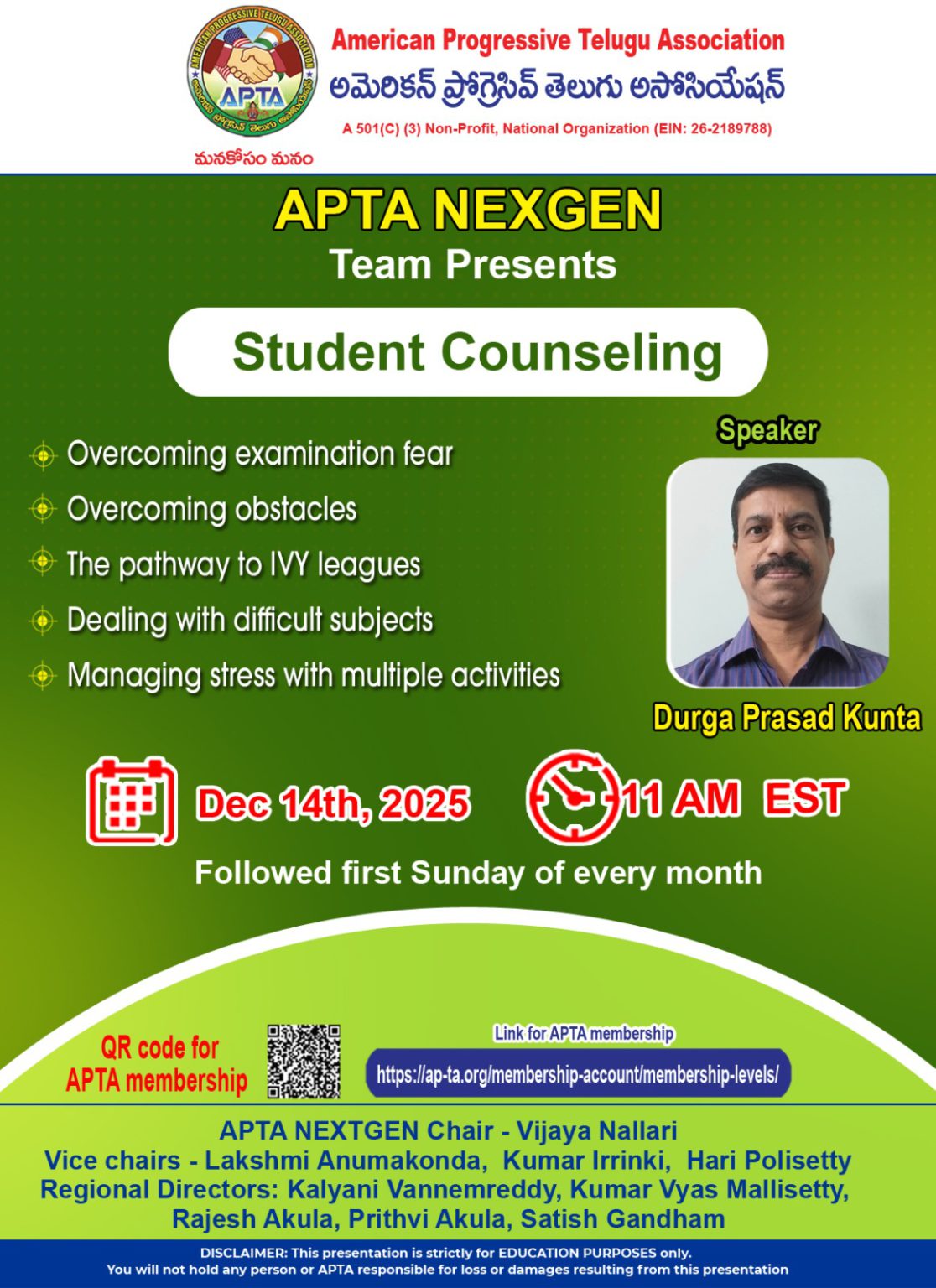 APTA NextGen – Student Counseling-Dealing with difficult subjects ...